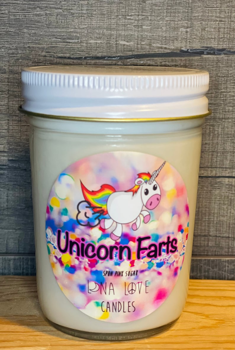 100% Soy Unicorn Farts Candle - Etsy