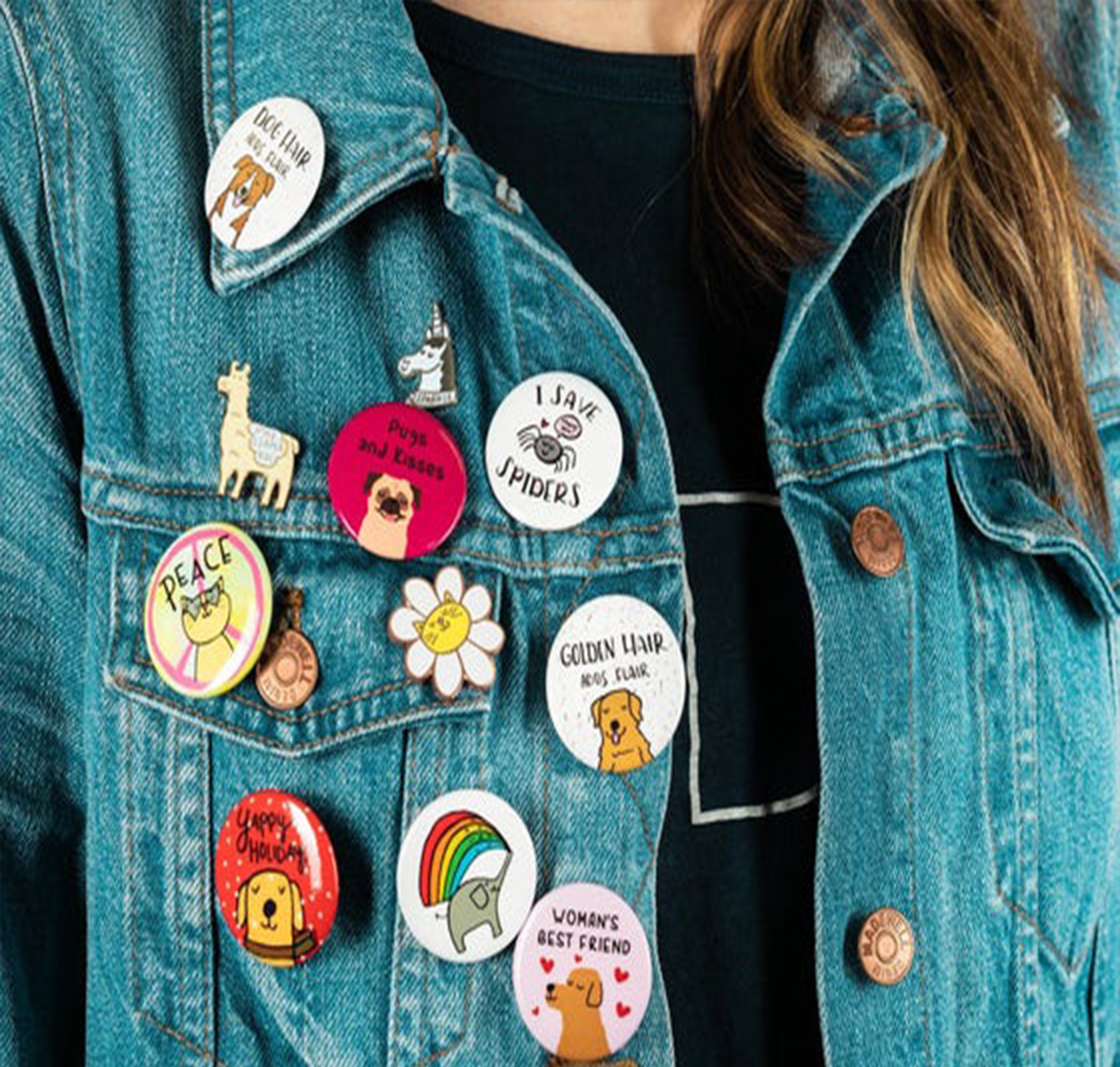 Custom Button Pins 1.25 or 2.25 Design Your Own - Etsy