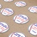 Baseball Birthday Stickers Baseball Party Baseball Favor - Etsy