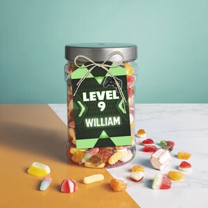 Gamer Gift Tags, Video Game Birthday Party Favor Tags, Printable ...