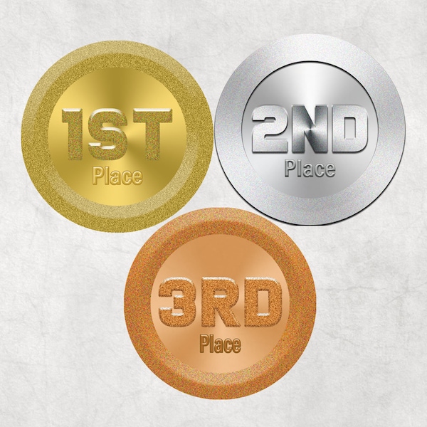 2nd Place Stickers - Etsy