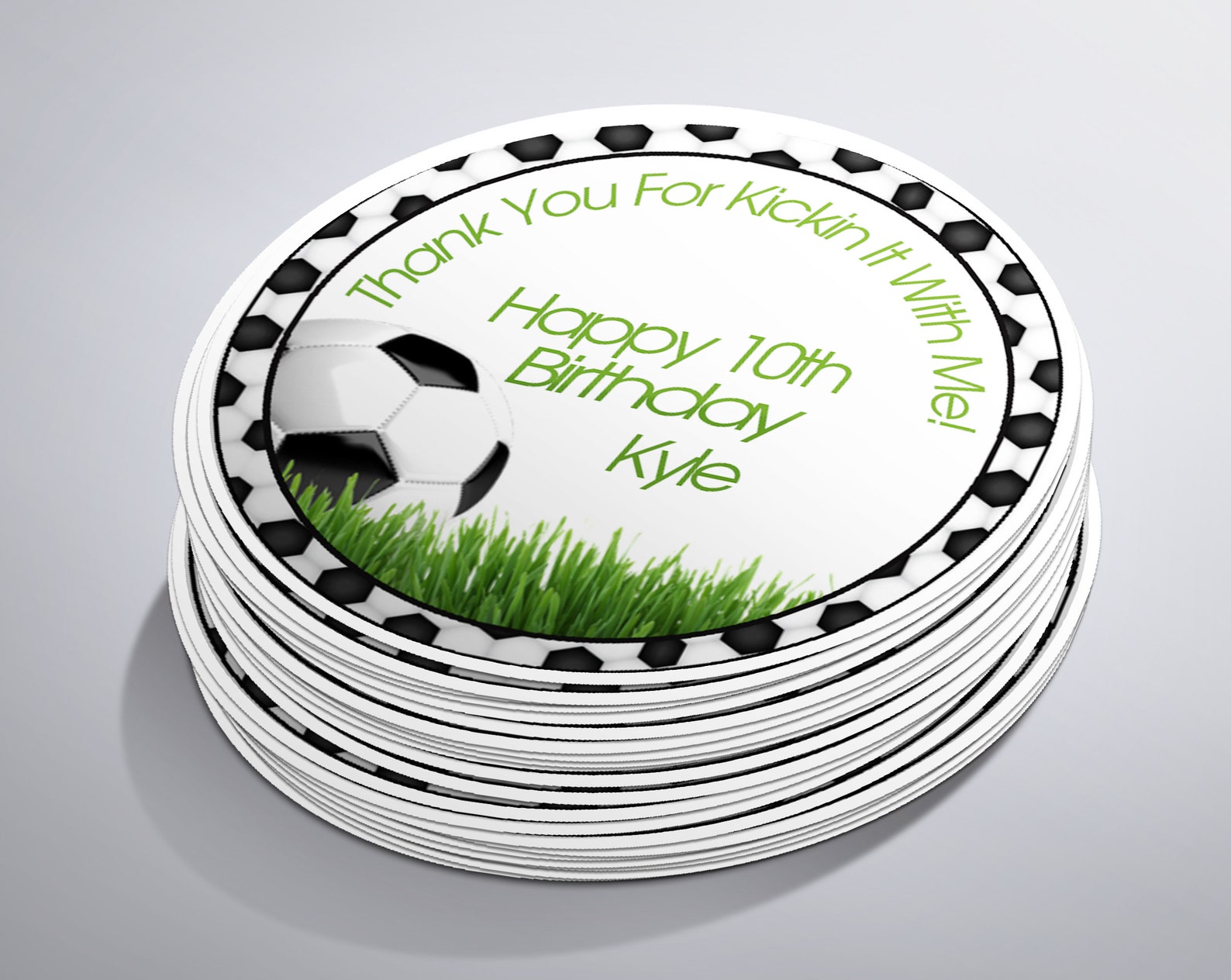 Soccer Party Stickers Soccer Birthday Sports Party Sports - Etsy