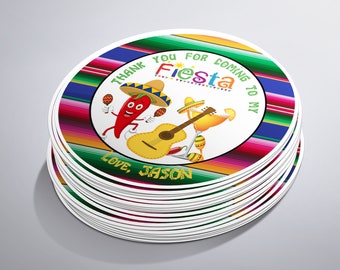 Mexican Cinco De Mayo Fiesta Theme Water Bottle Labels - Etsy