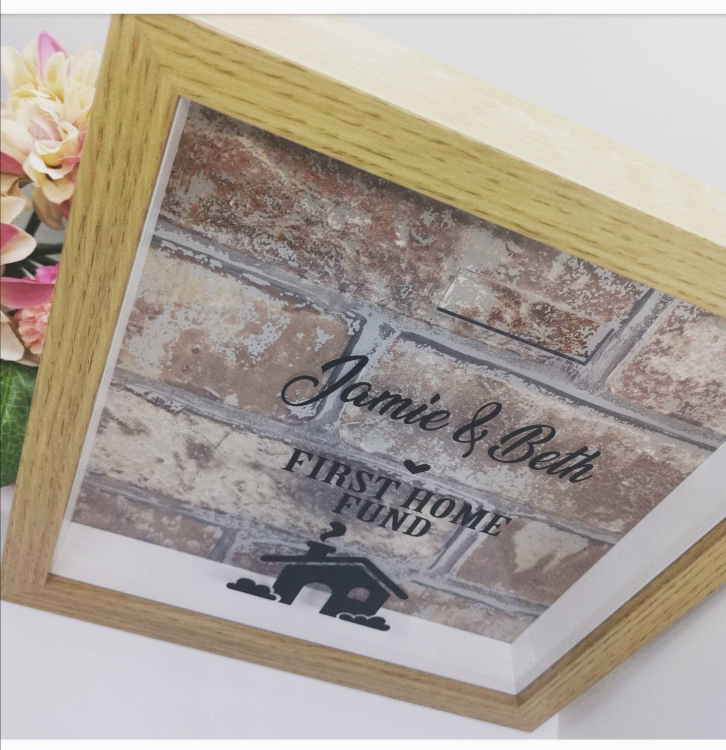 Personalised Money Box Frame Moneybox First Home Fund | Etsy