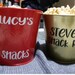 Personalised Snack Pot - Metal Treat Bucket - Red - Gold - Etsy UK