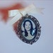 Personalised Photo Memory Brooch. Bouquet Charm. Button Hole. Grooms ...