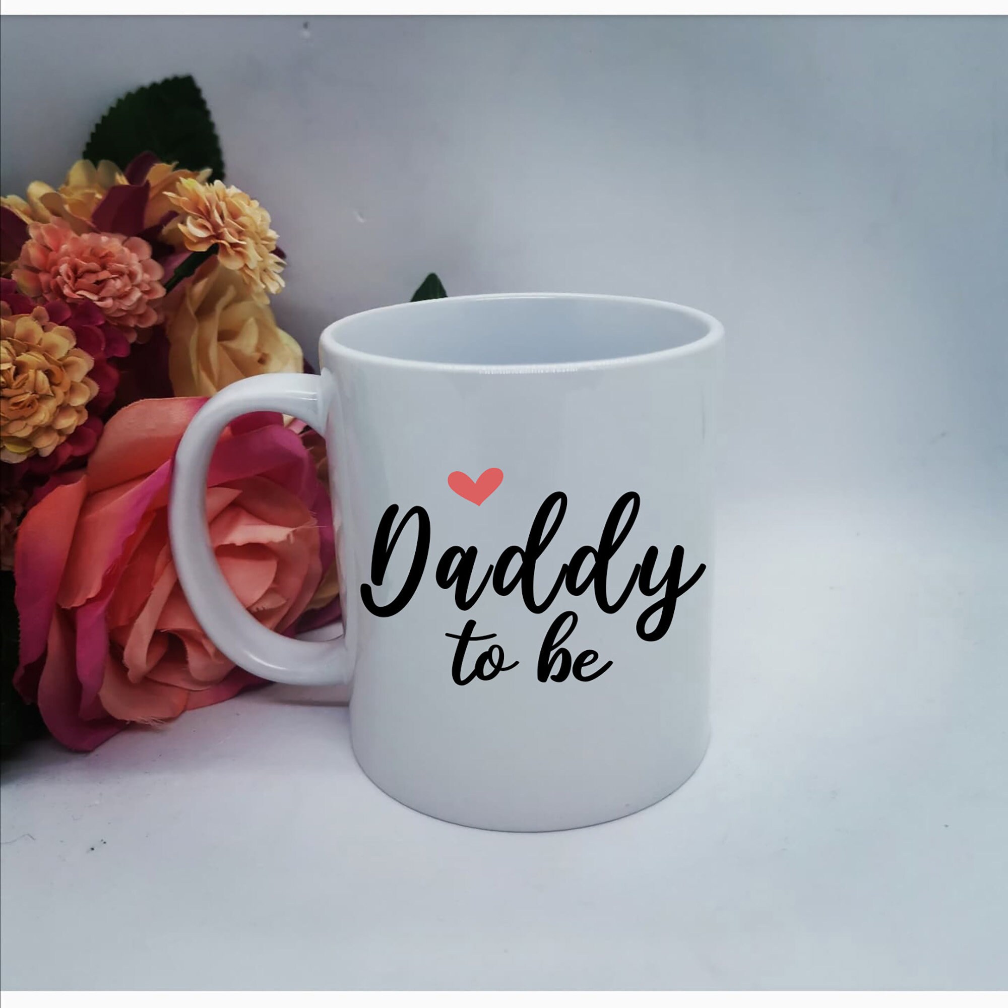 Daddy to Be Mug New Dad Tea Coffee Cup White Ceramic - Etsy UK