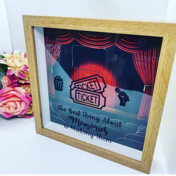 Shadow Box Ticket - Etsy