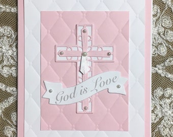 Handmade Boy or Girl Baptism Gift Card, Boy or Girl Christening Gift ...