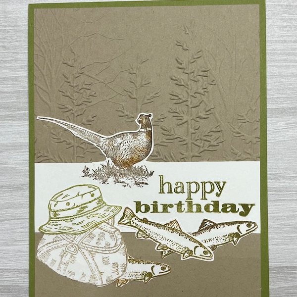 Rustic Birthday Card - Etsy