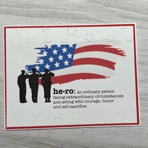 U.S. Military Card, Veteran's Day, Memorial Day, Independence Day, 4th ...