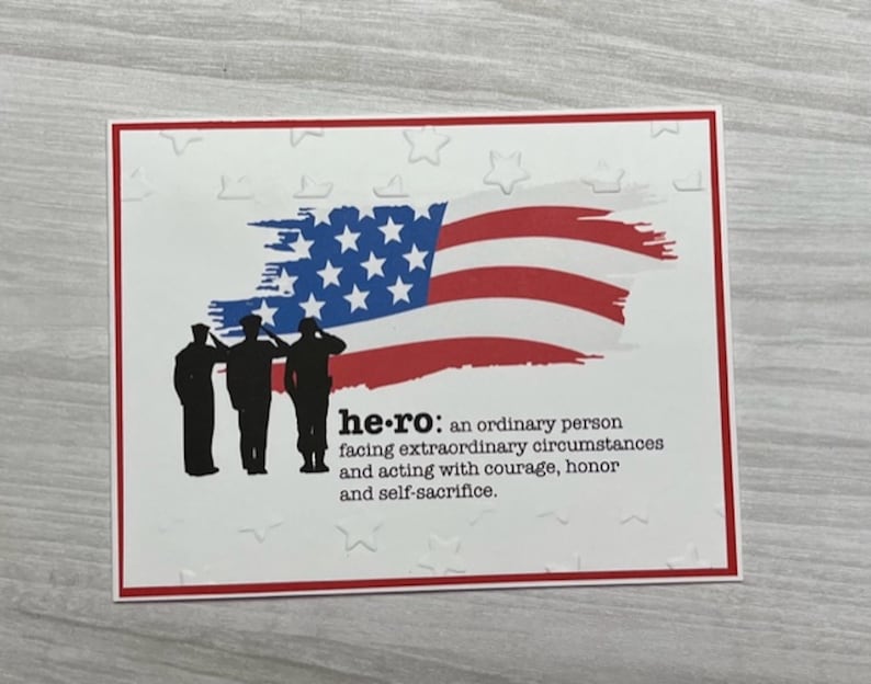 U.S. Military Card, Veteran's Day, Memorial Day, Independence Day, 4th ...