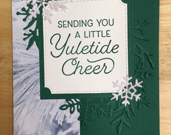 Sending You A Little Yuletide Cheer Stampin Up Feels Like Frost ...