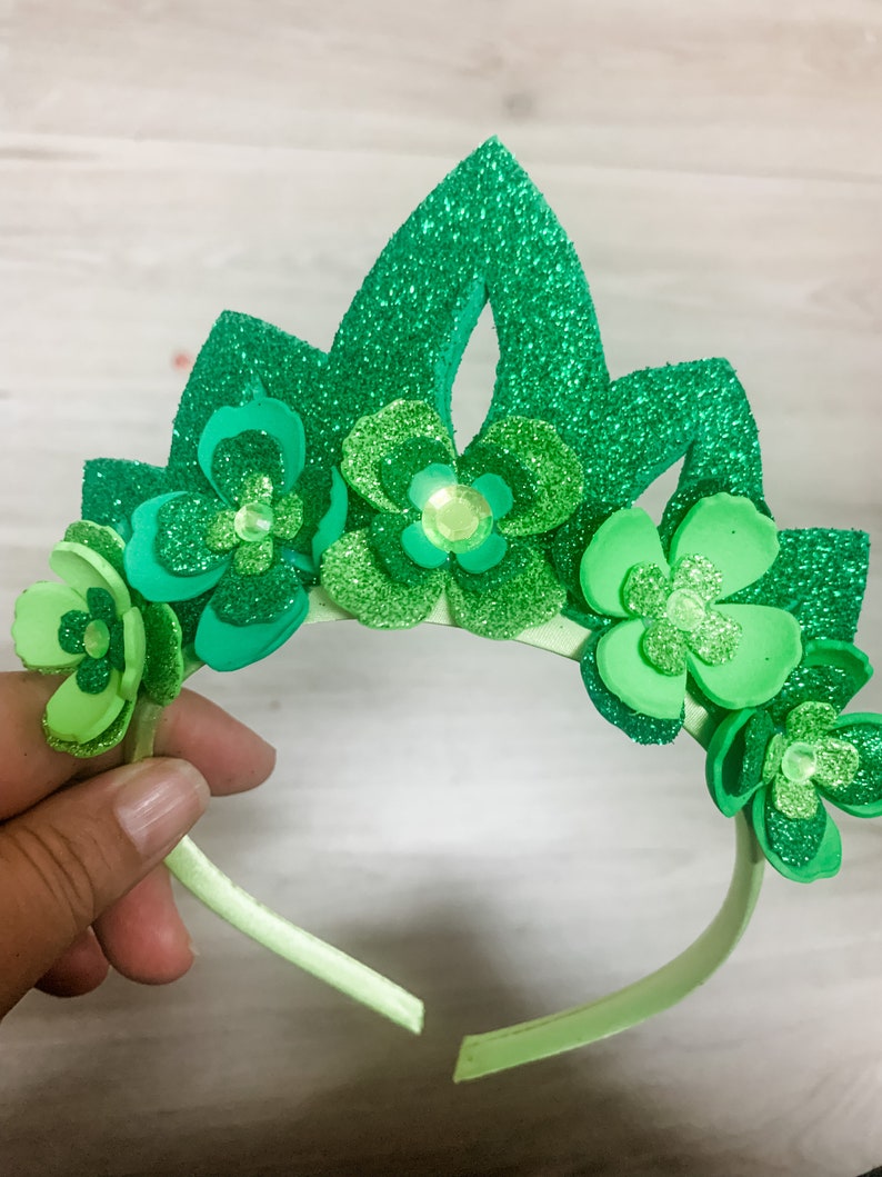 Irish Four Leaf Clover Tiara- St Patricks Day - Etsy
