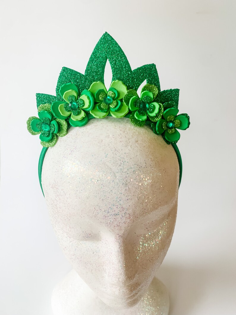 Irish Four Leaf Clover Tiara- St Patricks Day - Etsy