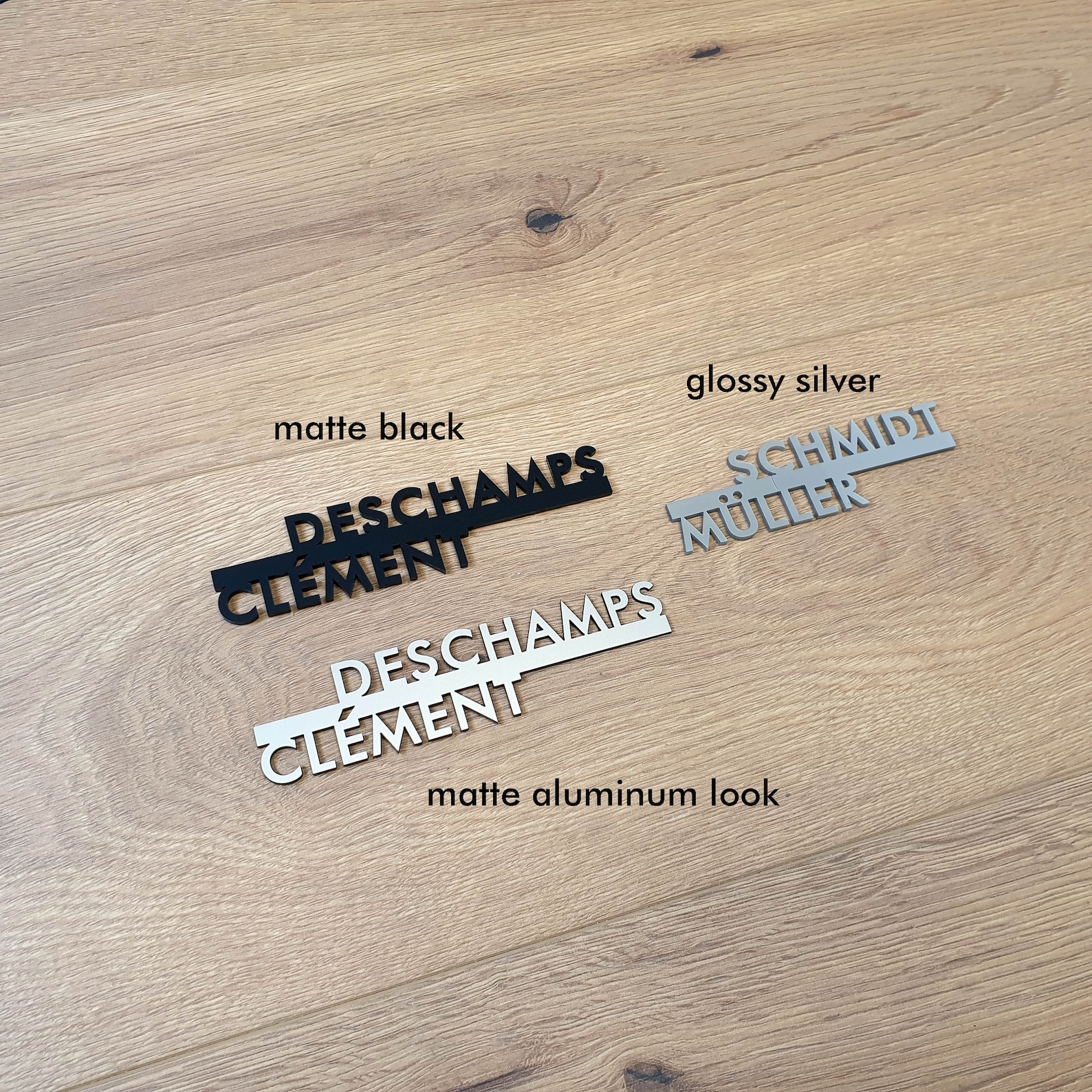 Personalized Name Plate for Mailbox Family Name Door Sign Family Name ...