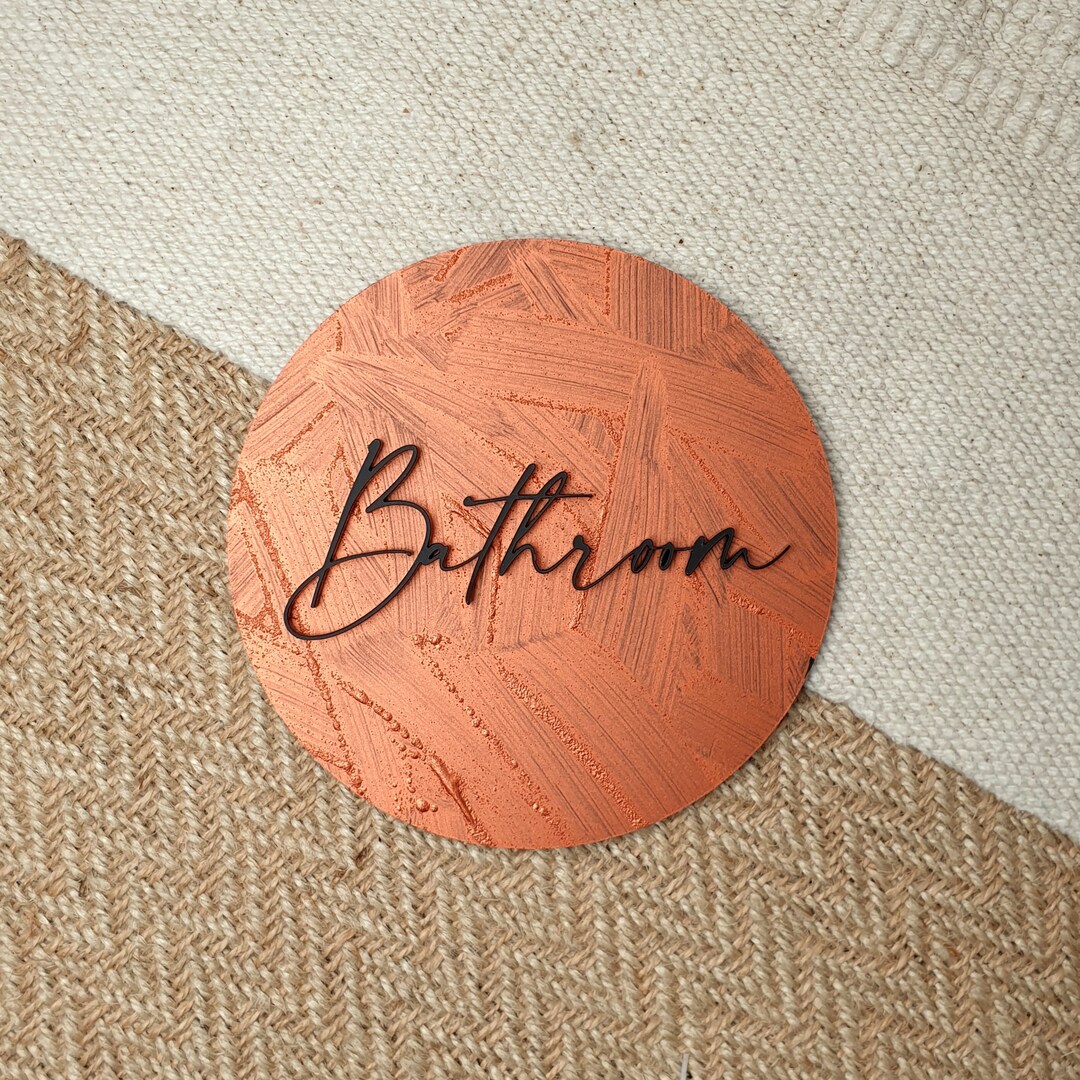 Door Sign, Entrance Sign, Custom Sign, Rose Gold Sign - Etsy