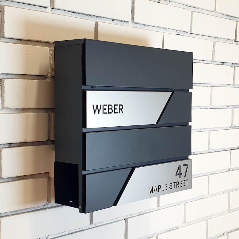 Modern Mailbox - Etsy