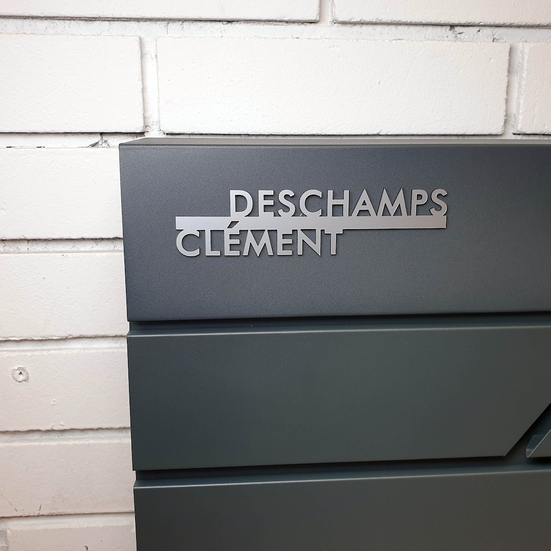 Personalized Name Plate for Mailbox - Family Name Door Sign - Family ...