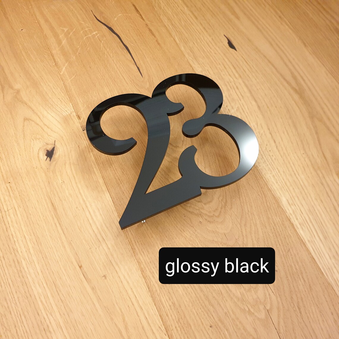 House Number Plaque Retro Number Sign Rustic Address - Etsy