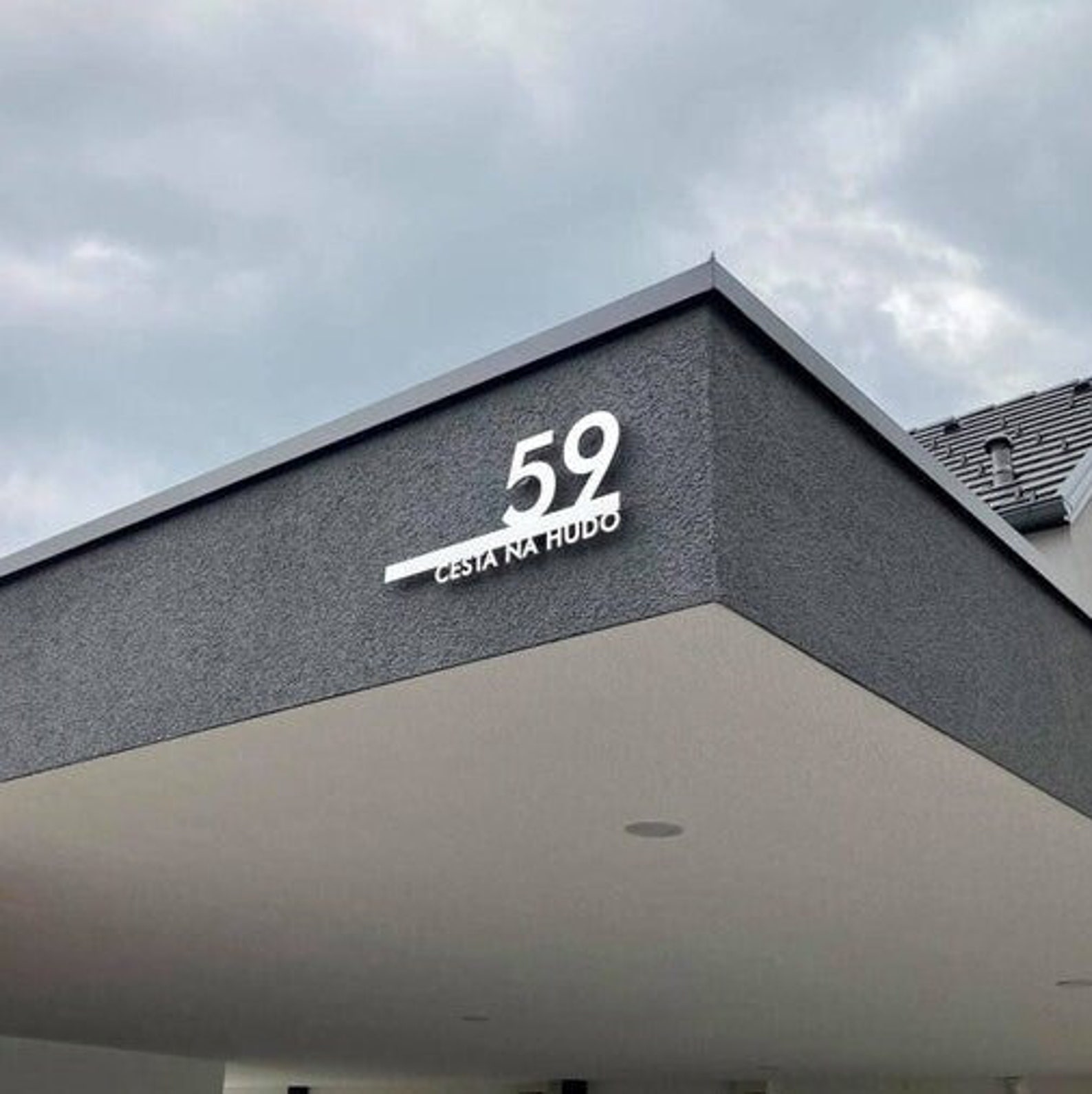 Modern House Numbers Address Signage House Numbers Address - Etsy