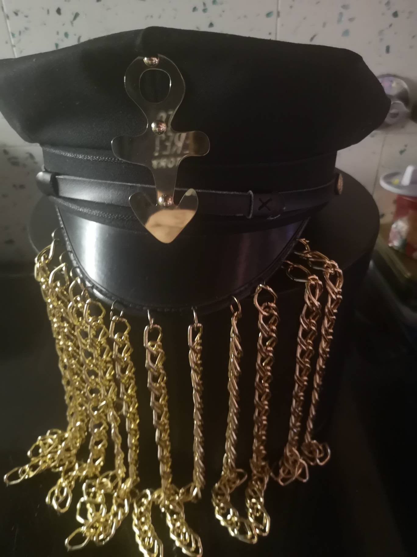 CHAIN Hat Tribute to Prince size M | Etsy