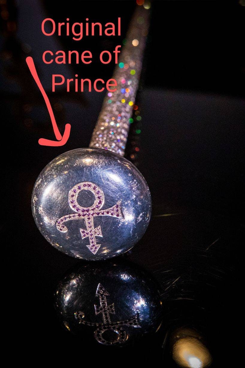Cane Walking Stick Tribute to Prince - Etsy