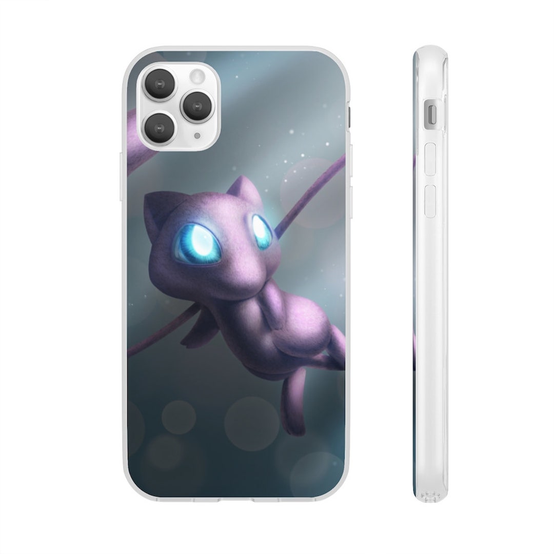 Glow Mew Pokemon Iphone, Samsung Phone Case - Etsy