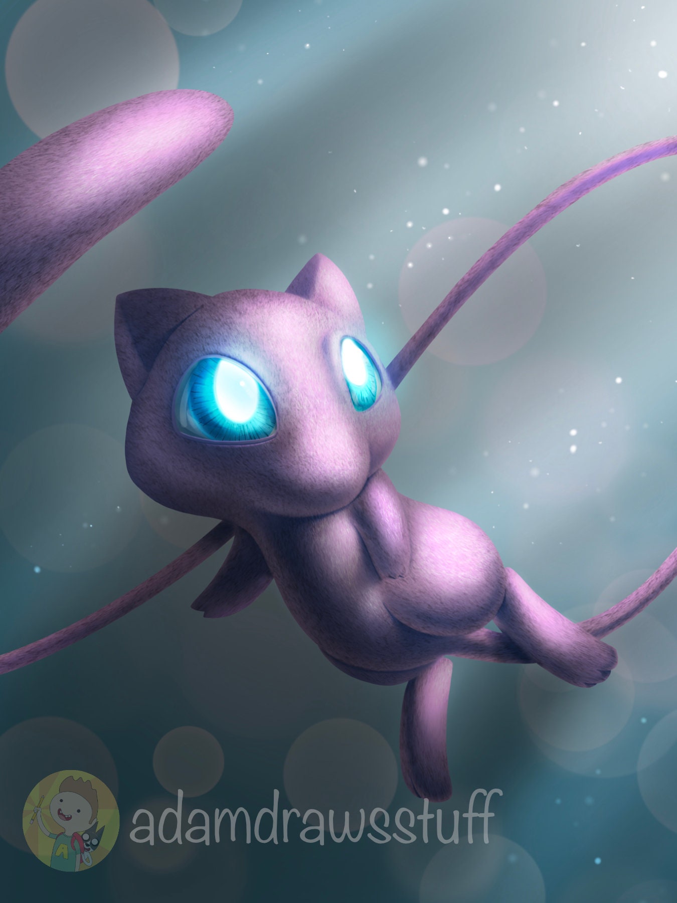 Pokemon Mew Art