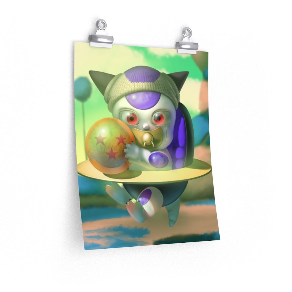 Baby Frieza Poster | Etsy