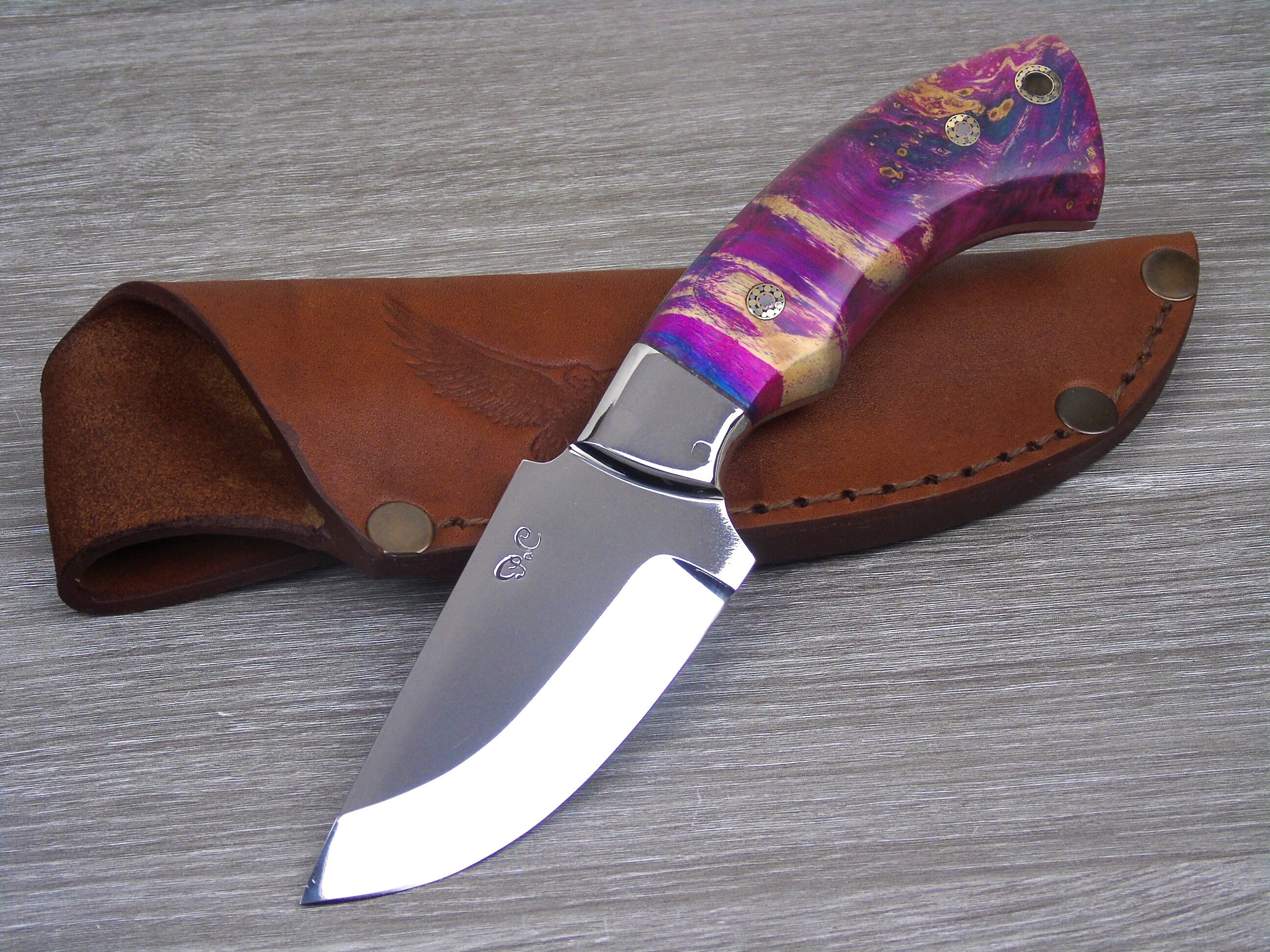 KnifeHunting Knife Hand MadeSmall fixed blade Gifts for | Etsy