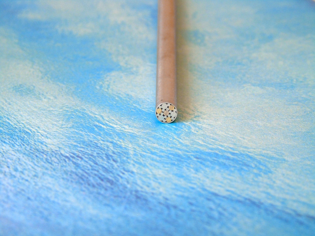 6mm Mosaic Pin for Knife Handle | Brass Stainless Steel | Knife Making ...