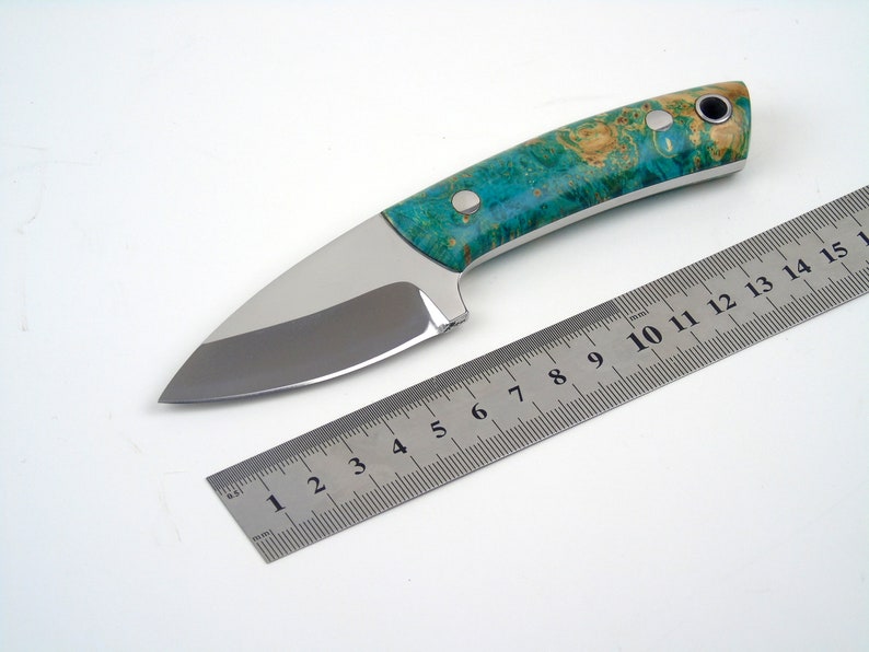 Mini knife Kid-2 Field knife Camping knife Hunting knife | Etsy