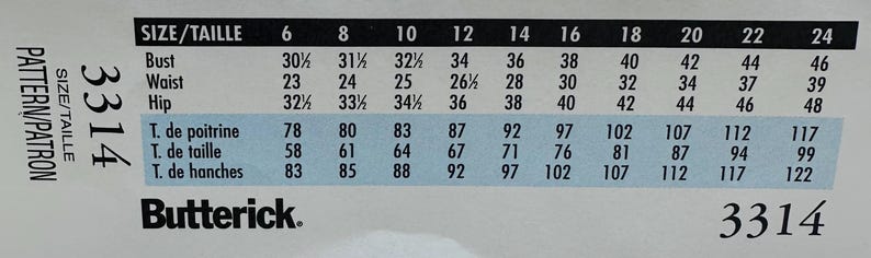 Butterick B3314 Pattern, Misses'/misses' Petite Top, Shorts and Pants ...