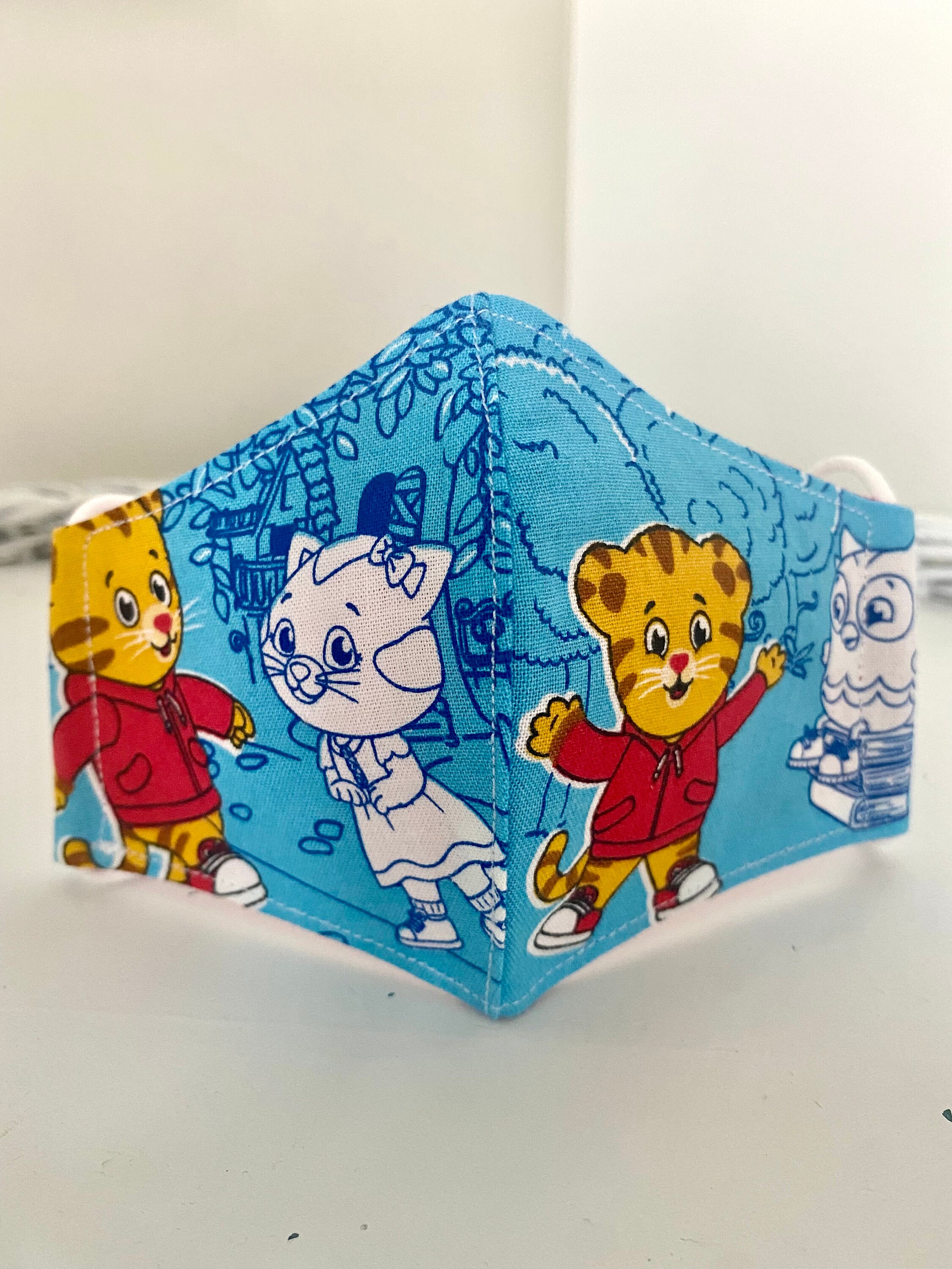 Daniel Tiger Toddler and Child Size Face Mask Double-layer - Etsy