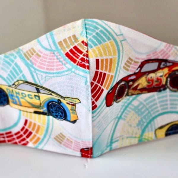 Lightning Mcqueen Face Mask - Etsy
