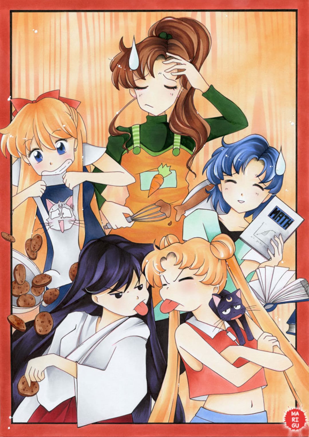 Poster the Protectors of the Earth A4 - Etsy