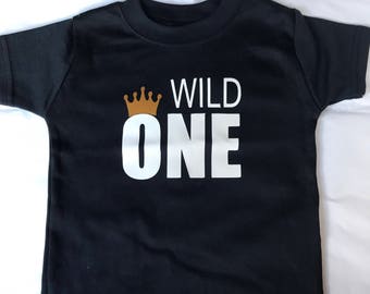 Wild one shirt | Etsy
