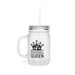 Pickleball Queen Mason Jar - Etsy