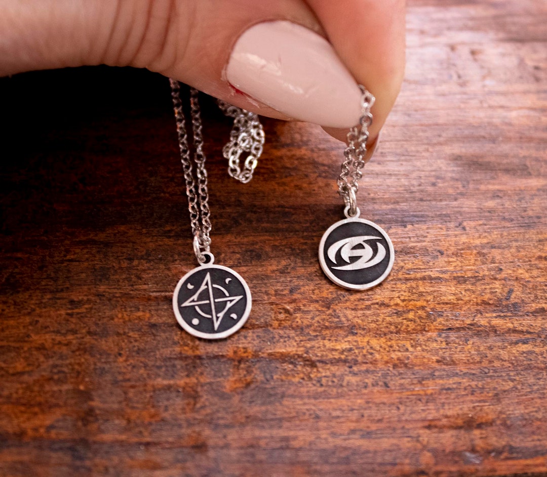 ATEEZ Fever Moon Phase Necklace & New Logo Unisex K-pop Ateez Logo ...