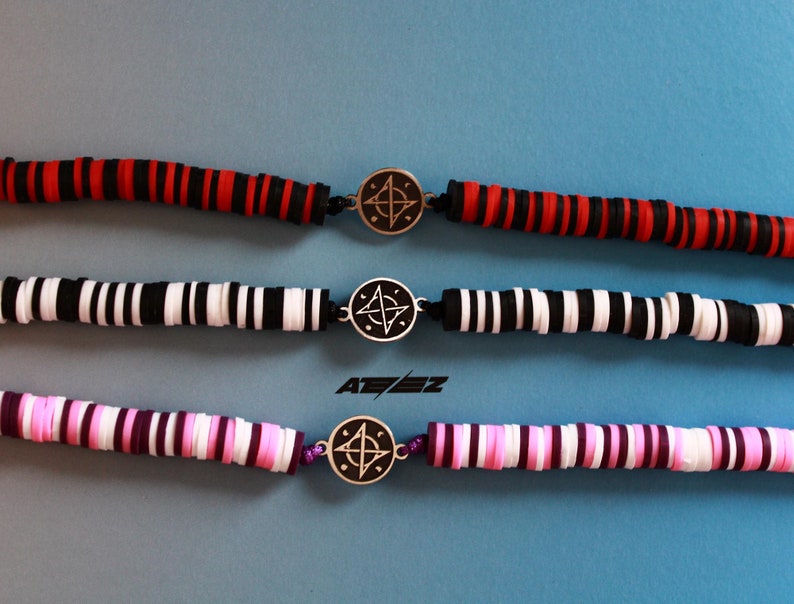 ATEEZ Fever Sigil Macrame Bracelets Unisex K-pop Ateez Symbol - Etsy