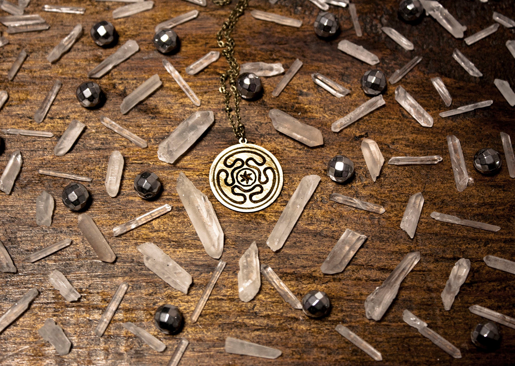 HECATE'S STROPHALOS Necklace Hecate's Wheel Ancient - Etsy