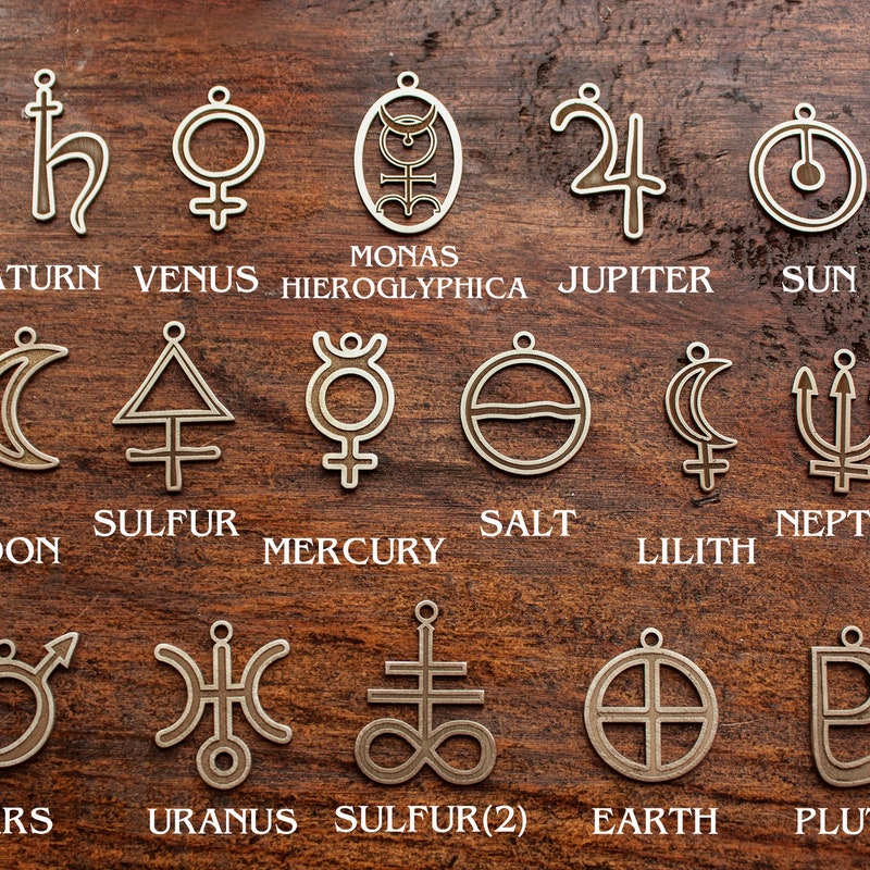 Alchemy Symbols - Etsy