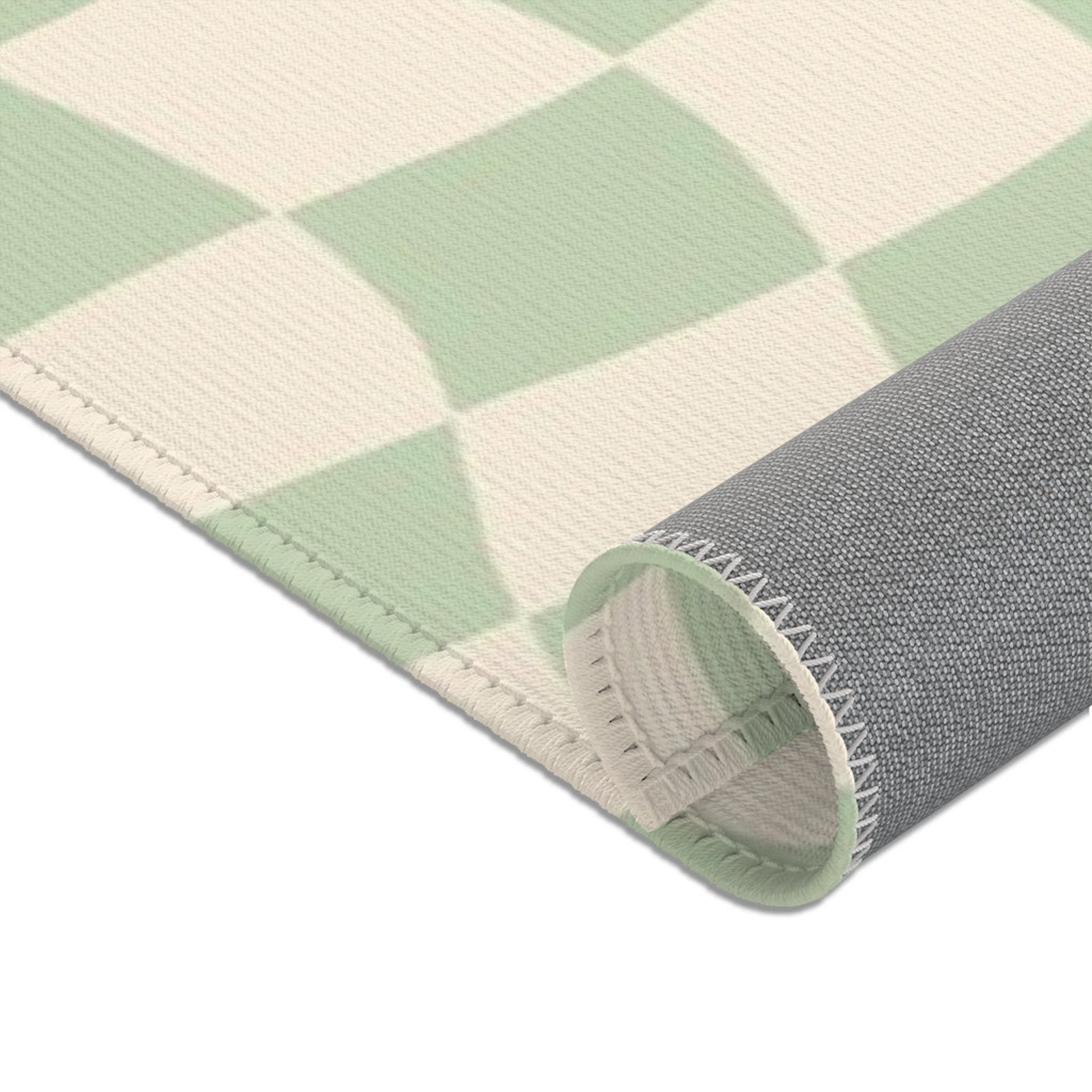 Green Pastel Rugs for Bedroom Aesthetic Retro Rugs for Living - Etsy