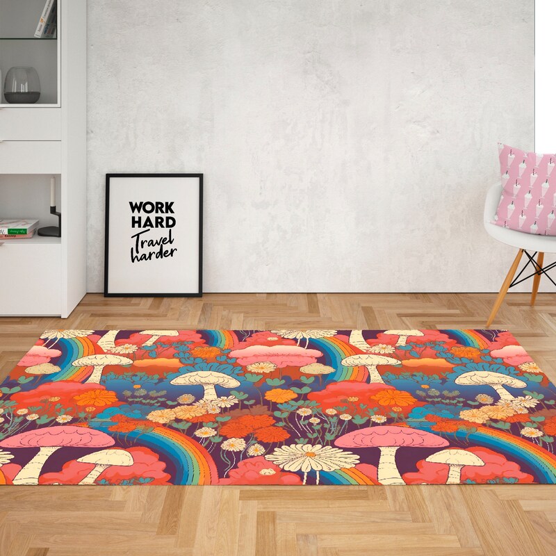Funky Rug - Etsy