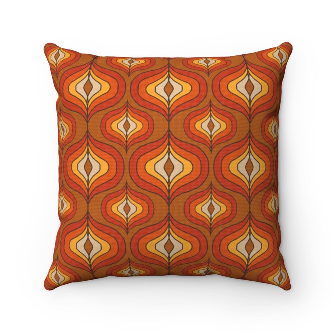 Mid Century Modern Throw Pillow Retro Mcm Pillow Covers 18x18 - Etsy