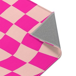 Hot Pink Rugs for Bedroom Aesthetic Retro Rugs for Living Room ...