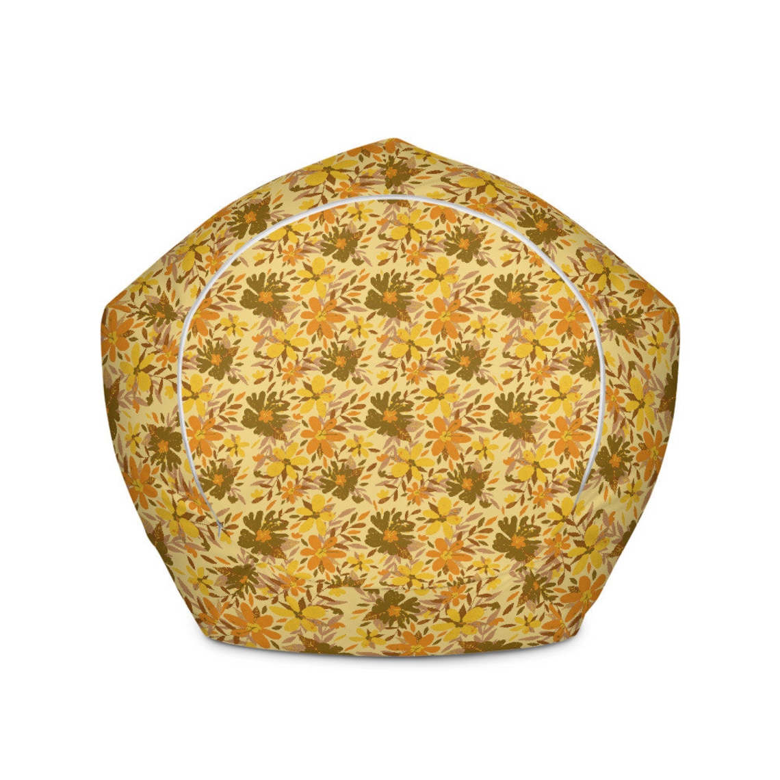 Groovy Flowers Bean Bag Chair Adult Waterproof Bean Bag Cover | Etsy UK