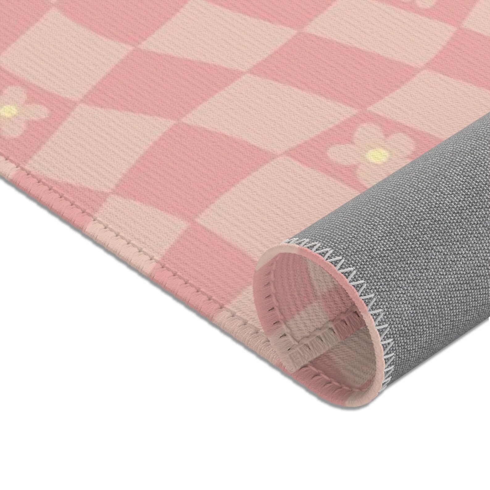 Pink Pastel Rugs for Bedroom Aesthetic Retro Rugs for Living | Etsy