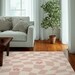 Pink Pastel Rugs for Bedroom Aesthetic Retro Rugs for Living - Etsy